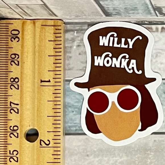 Office | 110 Willy Wonka Waterproof Vinyl Sticker Decal | Poshmark